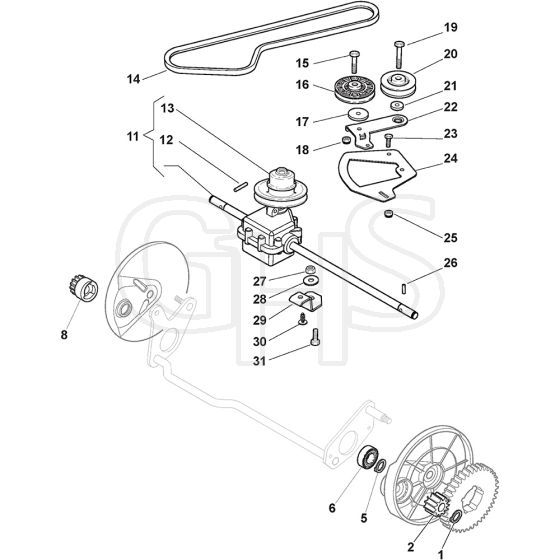 MULTICLIP 950 VE - 2022-2024 - 291503548/ST1 - Stiga Rotary Mower ...