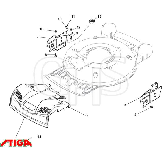 MULTICLIP PLUS 50 S - 2016-2018 - 291502248/S16 - Stiga Rotary Mower ...