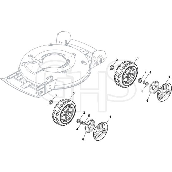 MULTICLIP PLUS 50 SE B - 2015 - 291502628/S15 - Stiga Rotary Mower ...