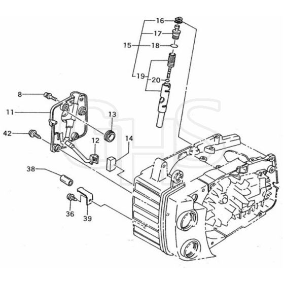 Tanaka TCS-3401S - D112100 - Oil Pump | GHS