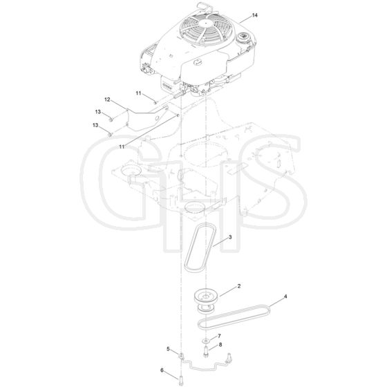 Toro TimeMaster TM76K 76cm - 21811 (413000000 - 414160194) Engine and ...