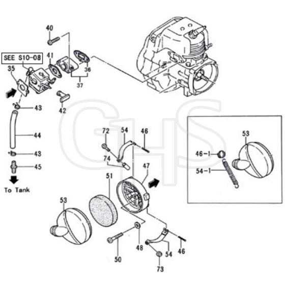 Tanaka TLE-550-9533 - Engine 2 | GHS