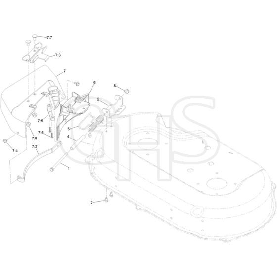 Toro TurfMaster 76cm - 22207 (407300000 - 410099999) Side Discharge ...