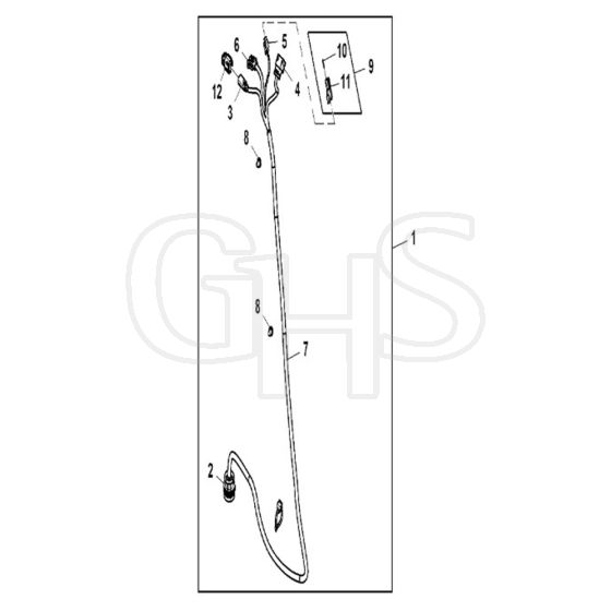 John Deere XUV865E - PC16095 - Cab Wiring - ST869776 | GHS