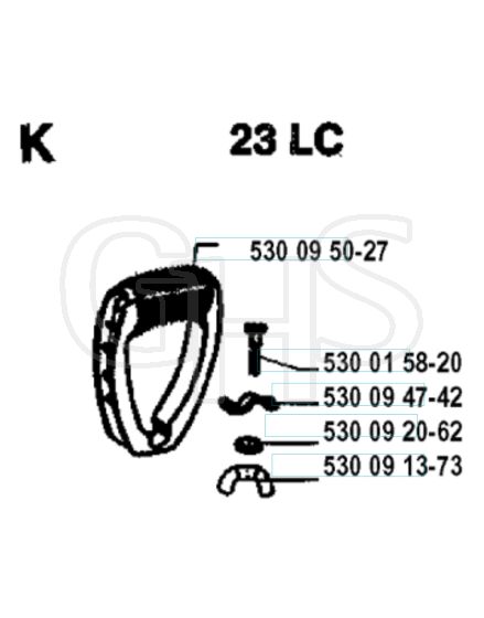 Husqvarna 26 Lc - Handle | GHS