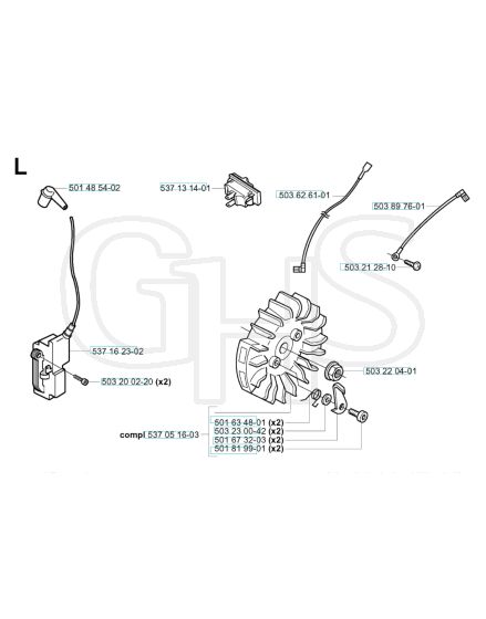 Husqvarna 375K - Ignition System | GHS