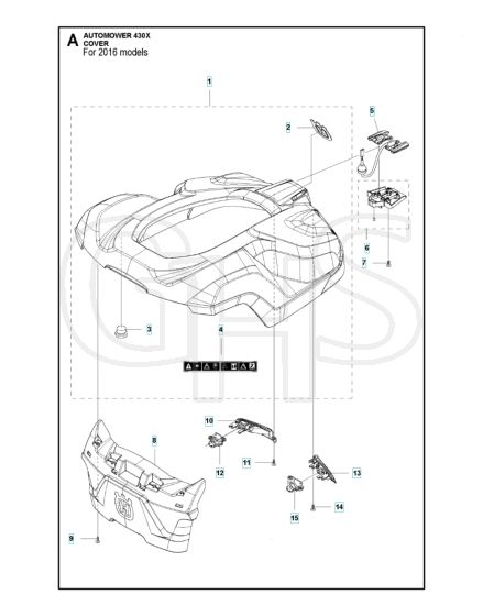 Husqvarna Automower 430X - Cover 2016 | GHS