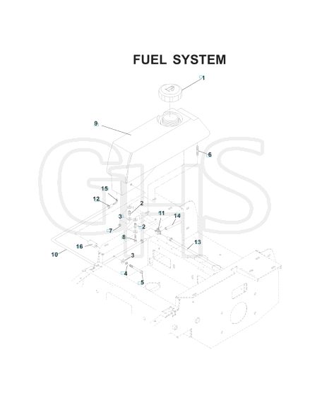 Husqvarna Lz 5227 Txpkoa - Fuel System | GHS