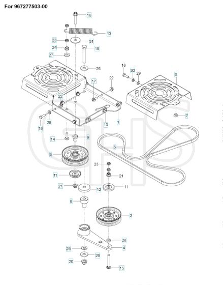 Husqvarna Mz61 - Hydraulic Frame | GHS
