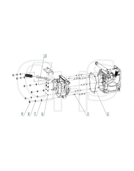 Husqvarna TF545D - Transmission 2 | GHS