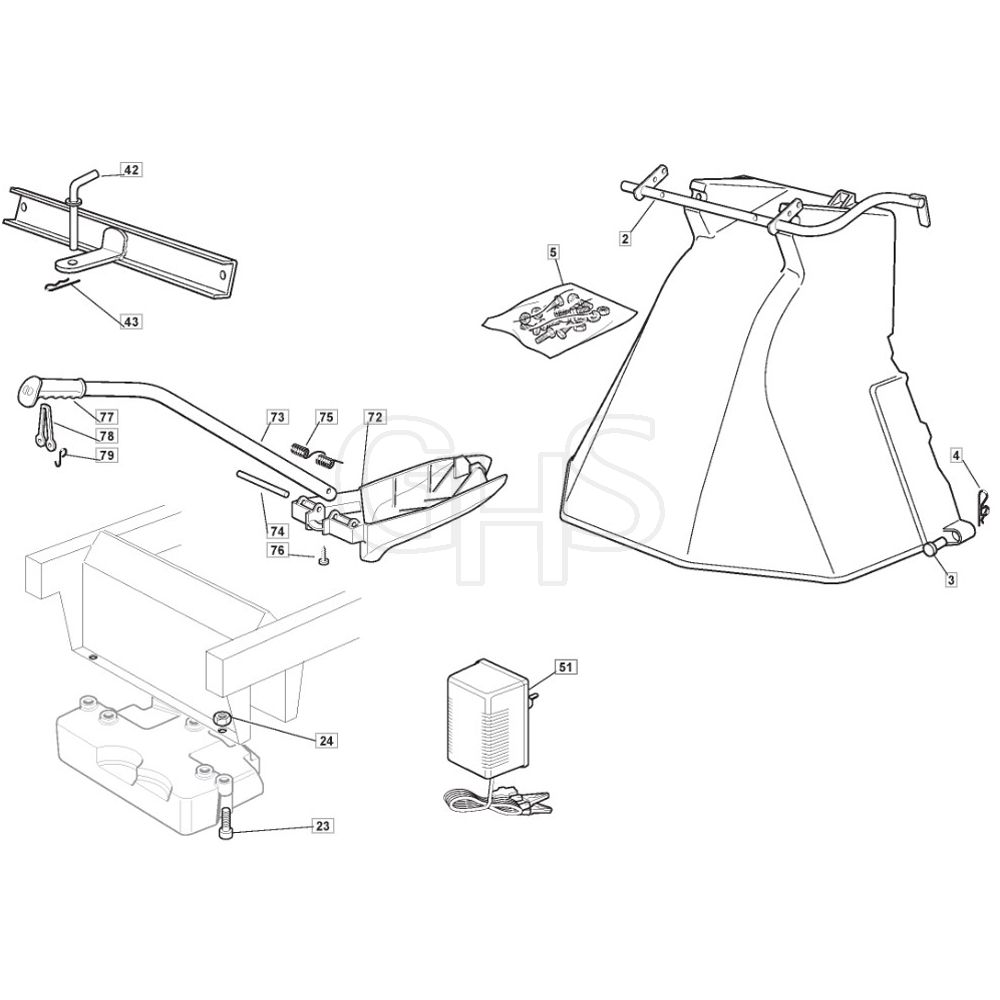 1636H - 2007 - 299964683/M7P - Mountfield Ride On Mower Options Diagram ...