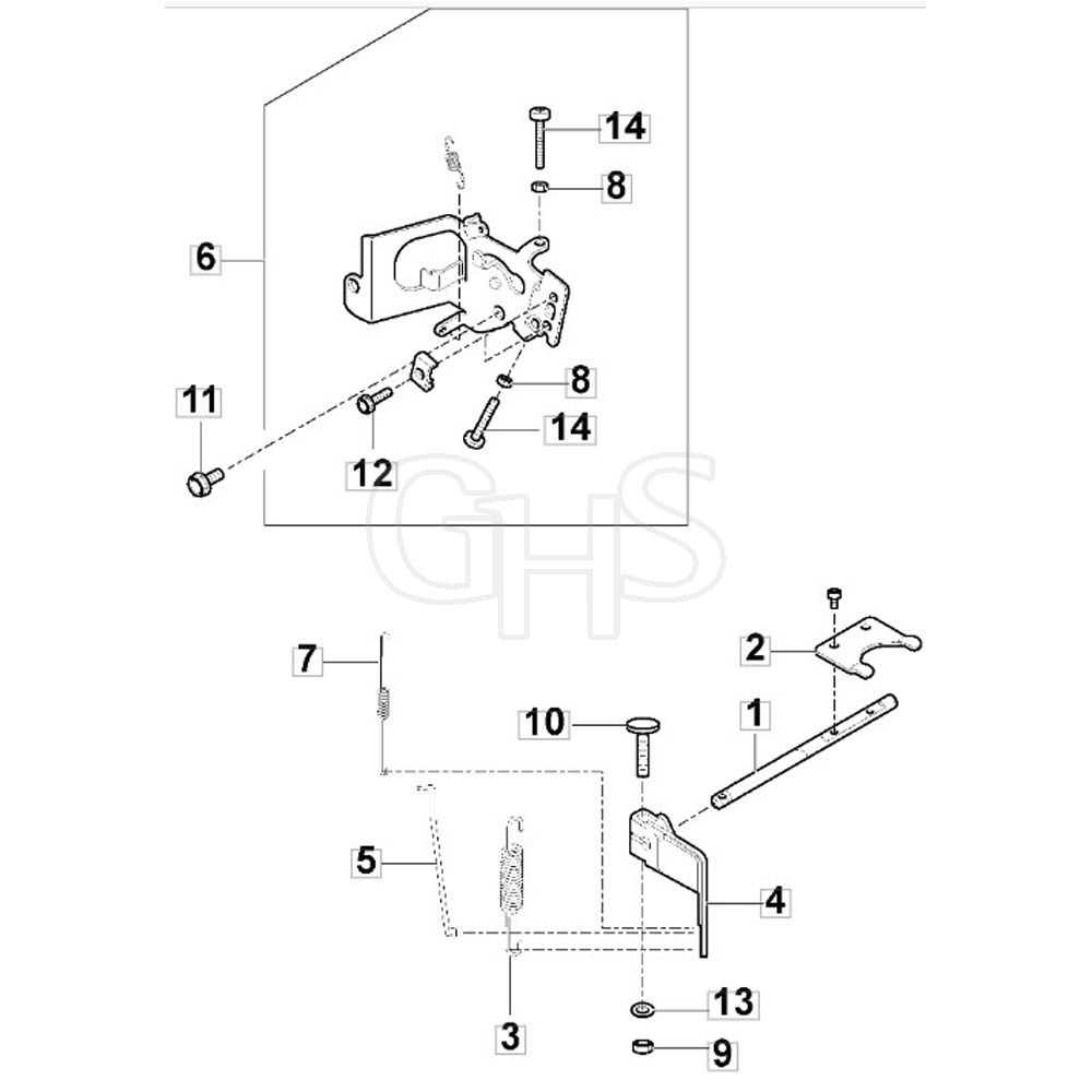 1638H Twin - 2019 - 2T2610683/M19 - Mountfield Ride On Mower Control ...