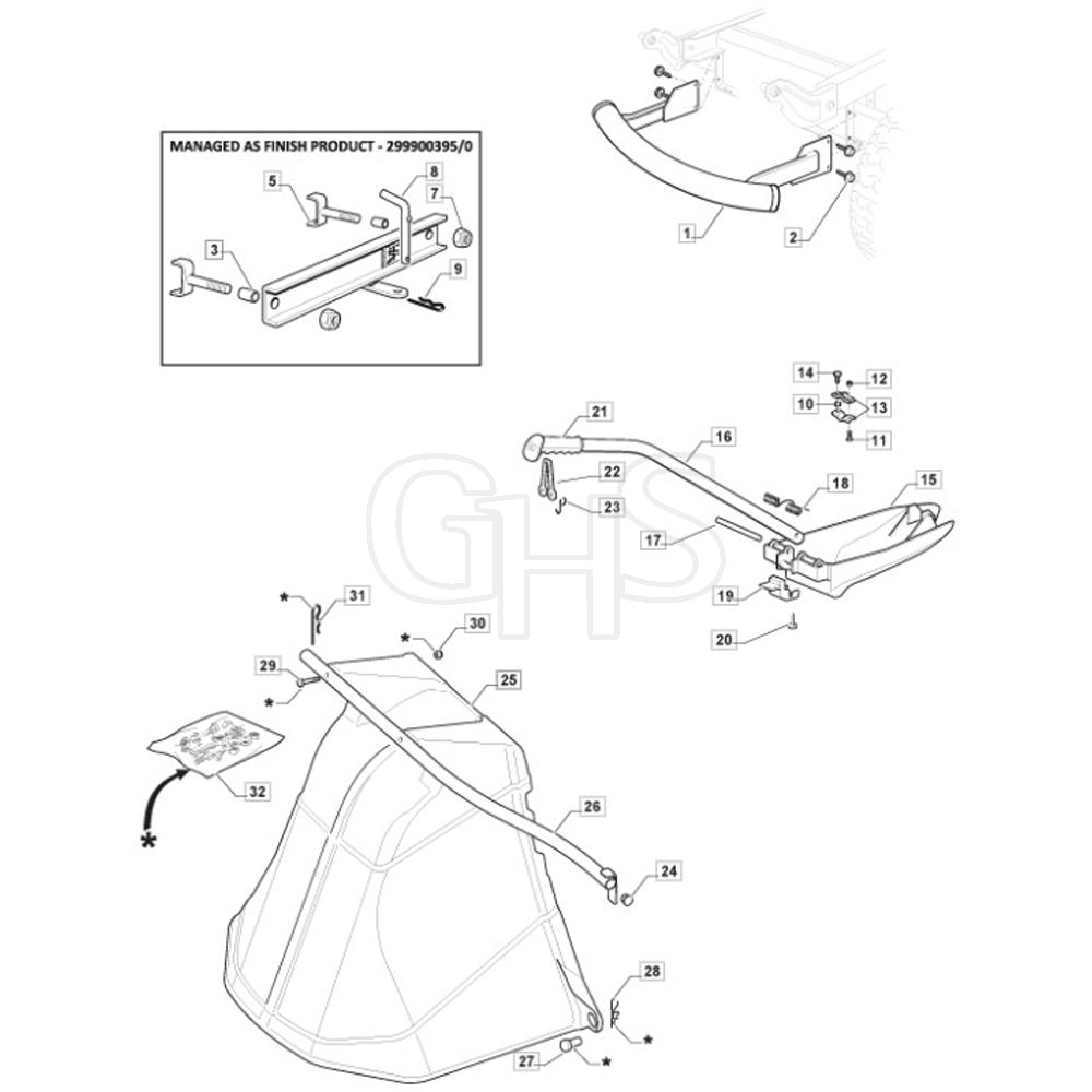 1638H Twin - 2021 - 2T2630483/M21 - Mountfield Ride On Mower Options ...