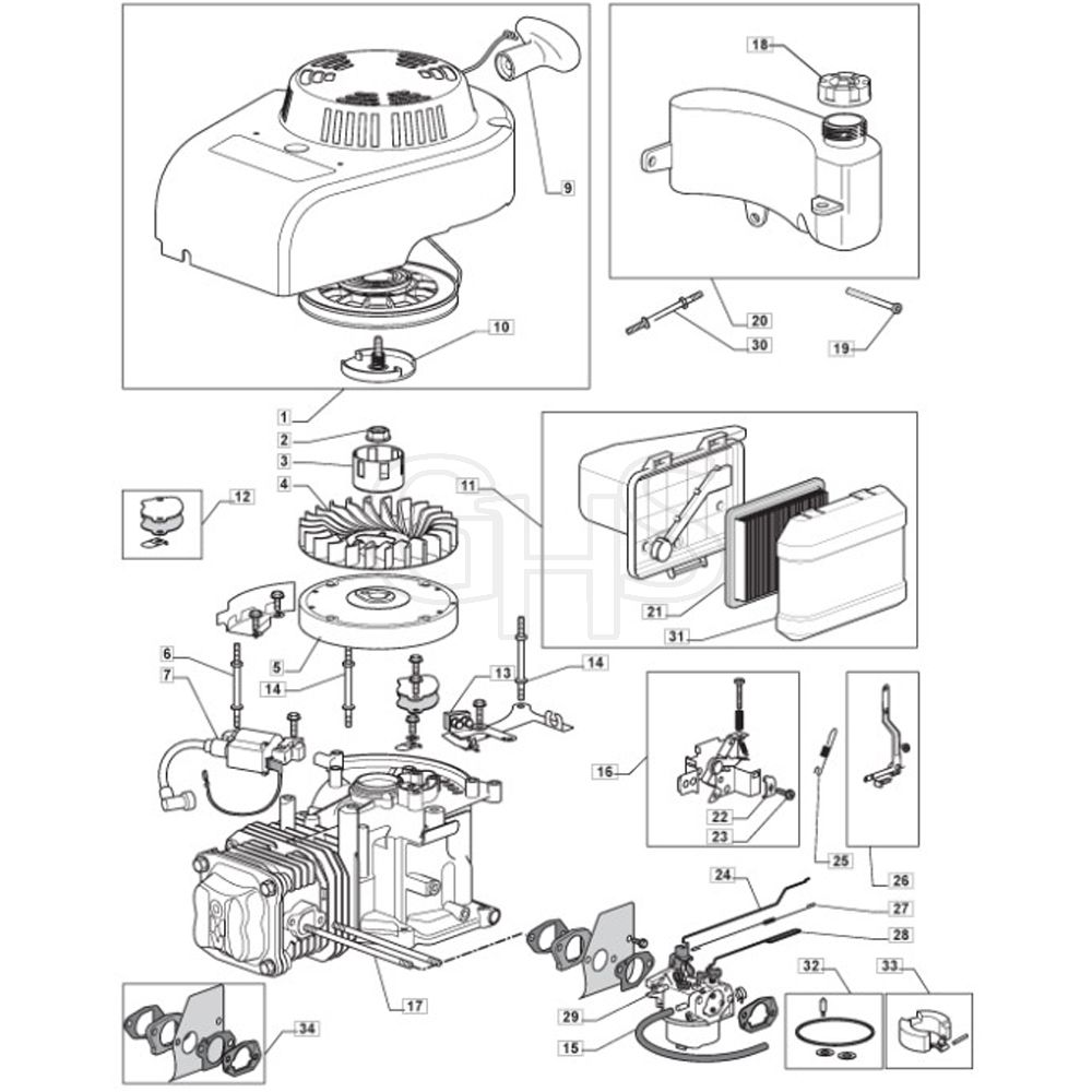 511 PD BW SILENT - 2010 - 291577043/M09 - Mountfield Rotary Mower ...