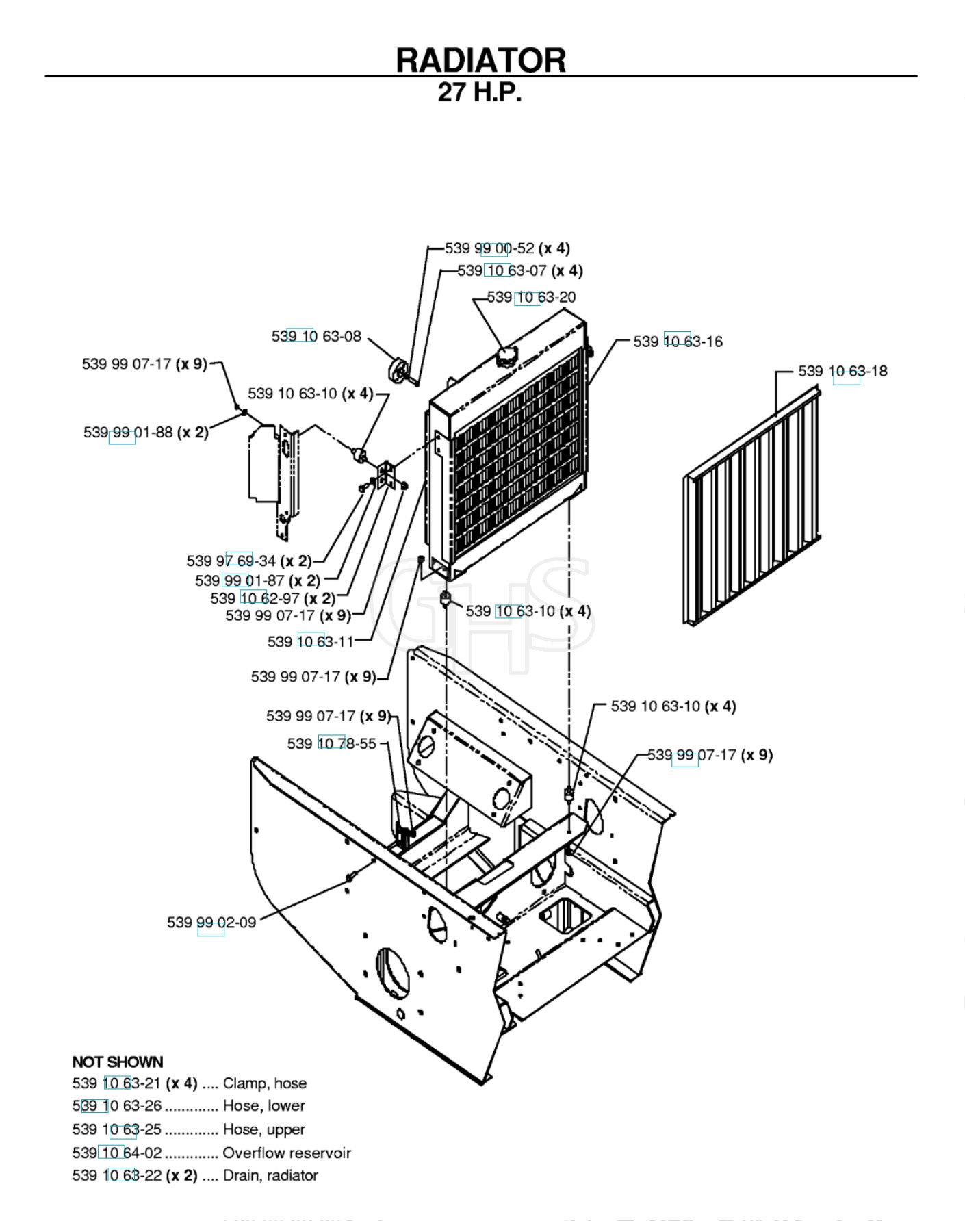 Husqvarna Bz6127 Td - Cooling System | GHS