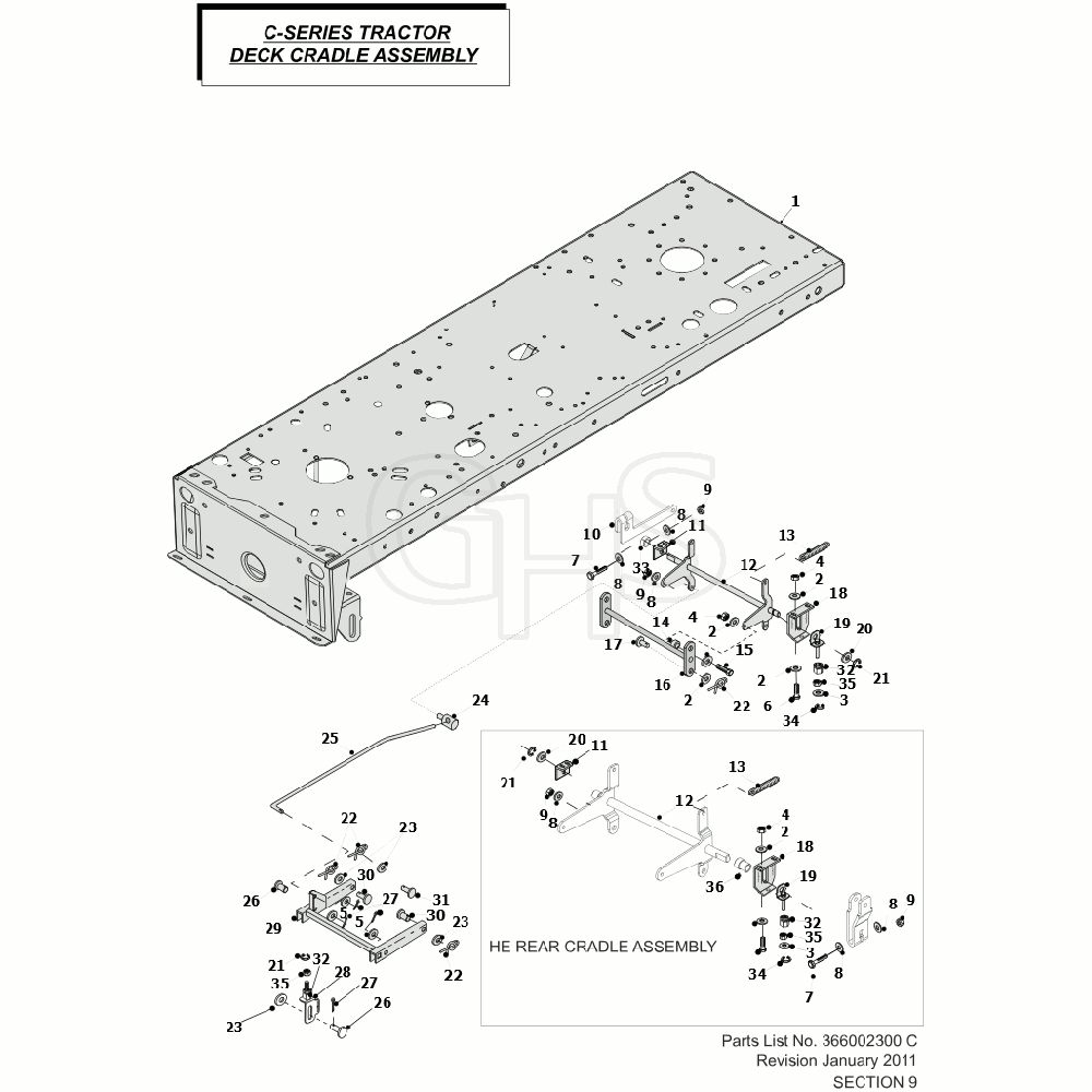 Countax C600H Kawasaki Engine - From 01-01-2011 To 31-12-2013 - 10 Deck ...