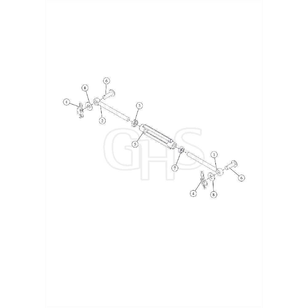 Countax C60 - From 01-02-2016 To 06-04-2016 - 14 Deck Tension Kit | GHS