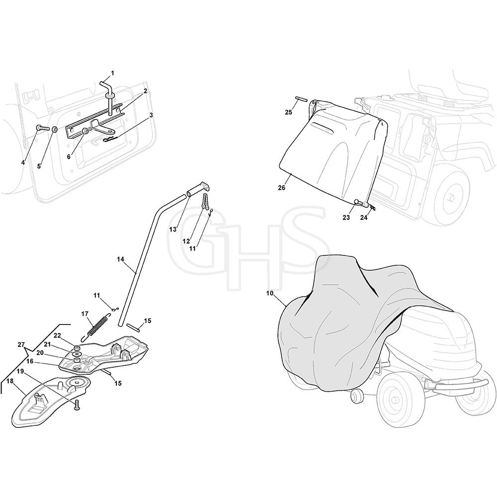 COMBI 1066 HQ - 2021 - 2T0070481/ST1 - Stiga Ride On Mower Options ...