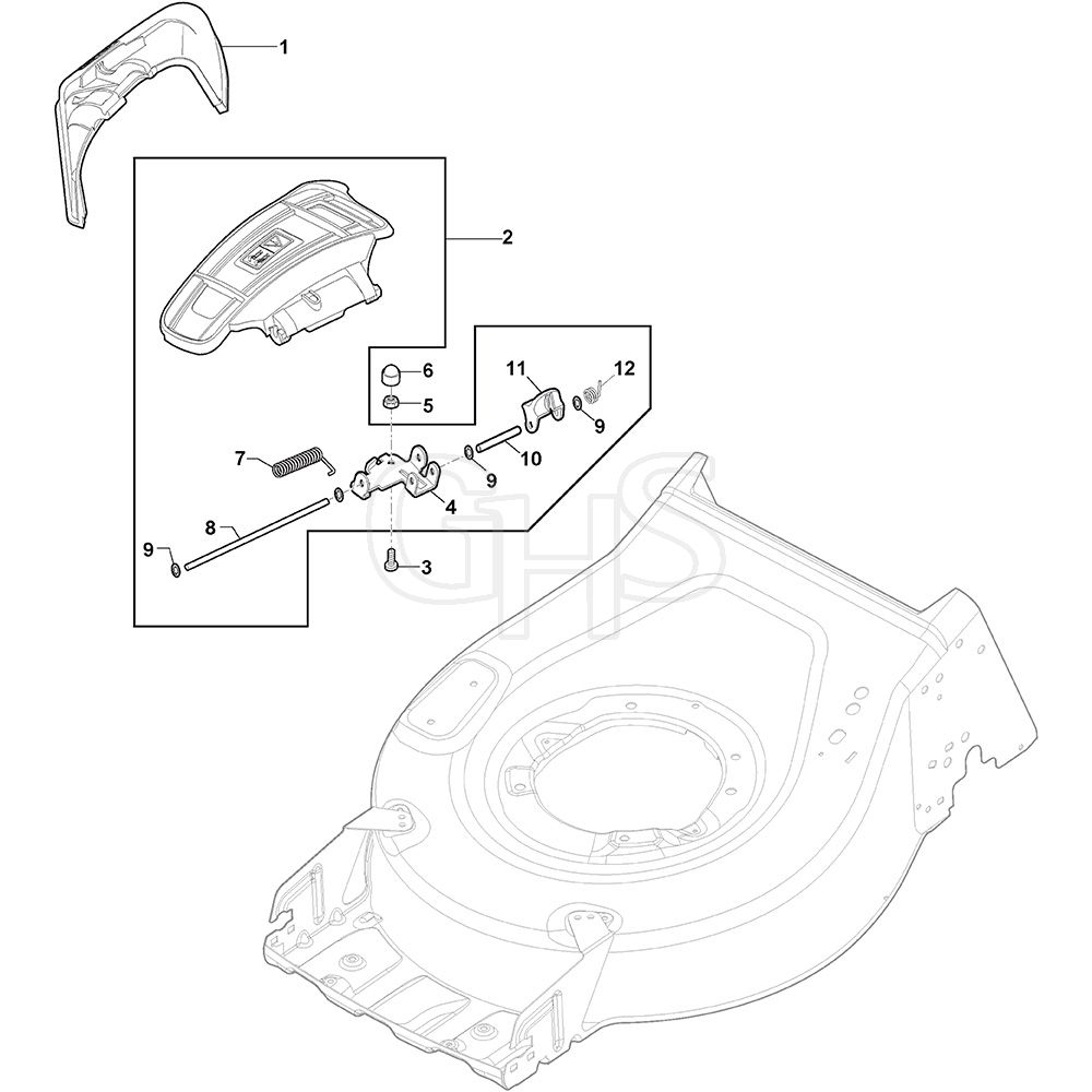 CP1 484 WSQ-H - 2019 - 2L0486833/19 - Castel Garden Rotary Mower ...