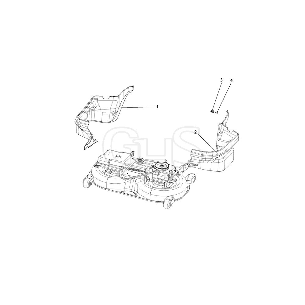 EF 106/16 KH (K1600AVD - EURO5) - 2021 - Efco Ride On Mower Mowing deck ...