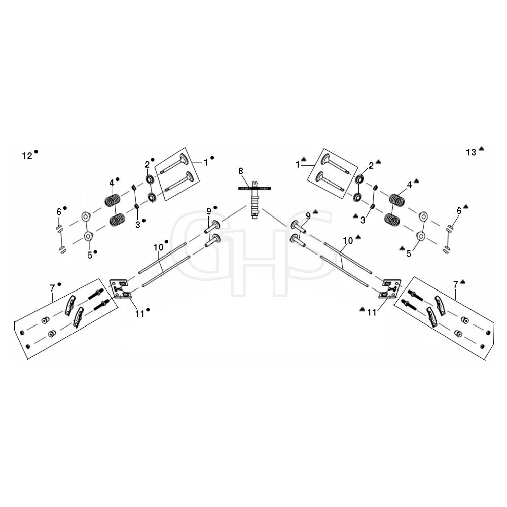 EF 92/24 KH (K2400AVD TWIN) - 2019 - Efco Ride On Mower Valves Diagram ...