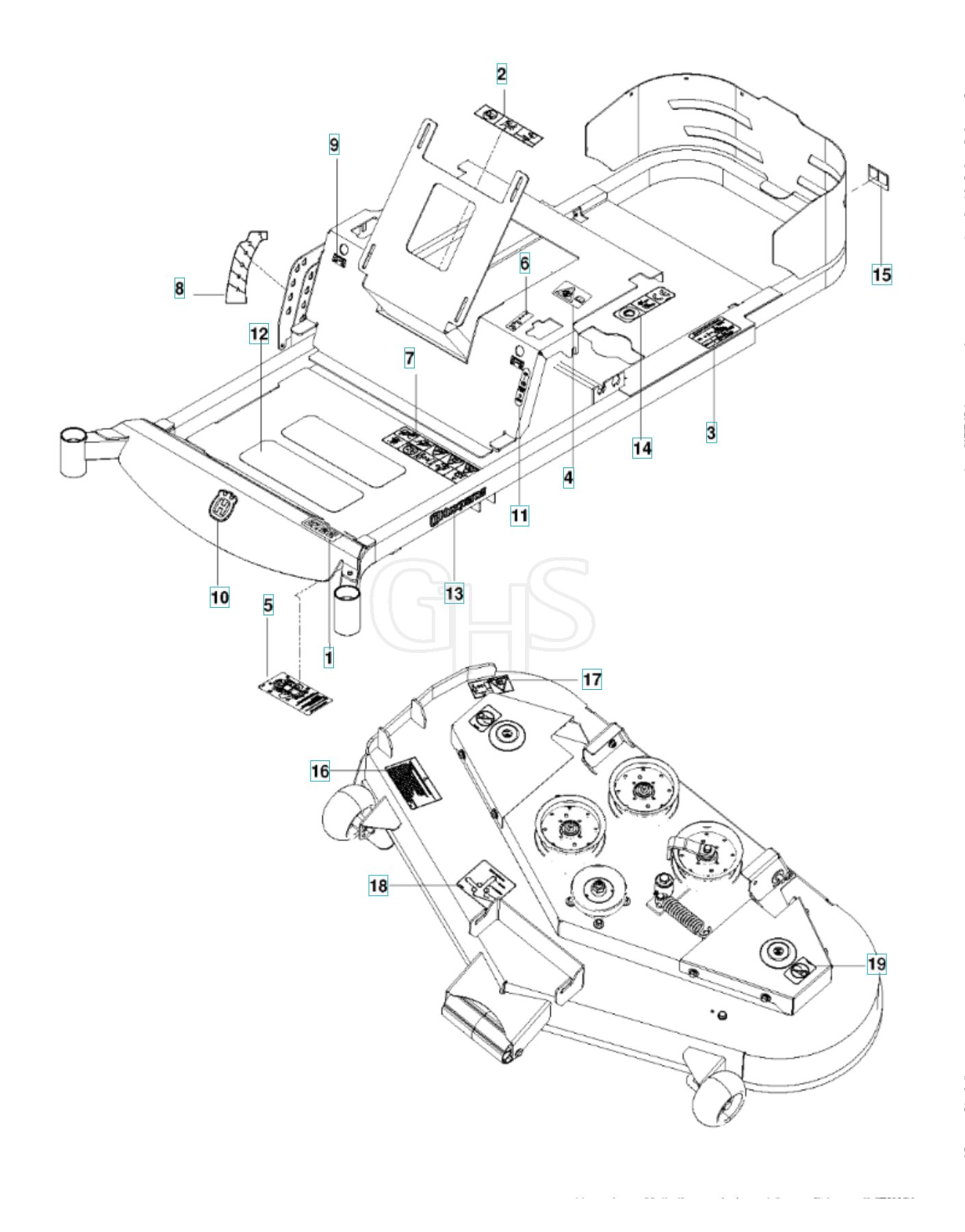 Husqvarna Ez22 Ce - Decals | GHS