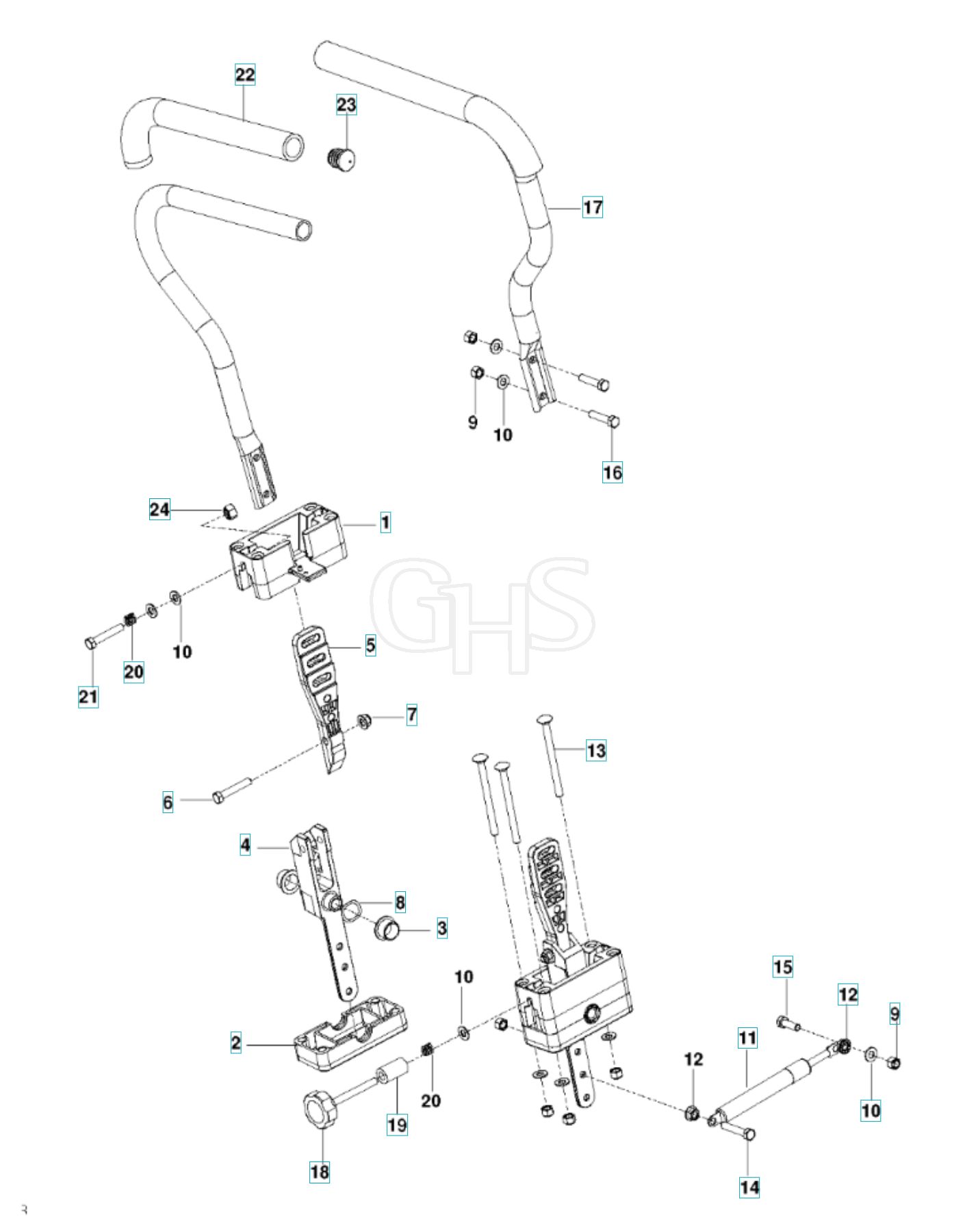 Husqvarna Ez22 Ce - Steering | GHS
