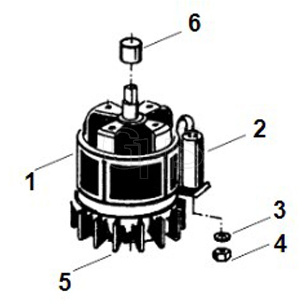 Viking GE 115 - Engine - Parts Diagram | GHS