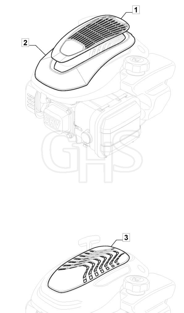 HP46 - 2019-2021 - 2L0481048/M19 - Mountfield Engine Cover Diagram | GHS
