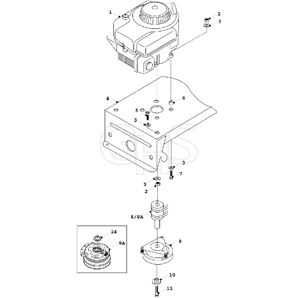 Countax K12.5 K15 - From 01-01-1991 To 01-01-1992 - 16 Engine And ...