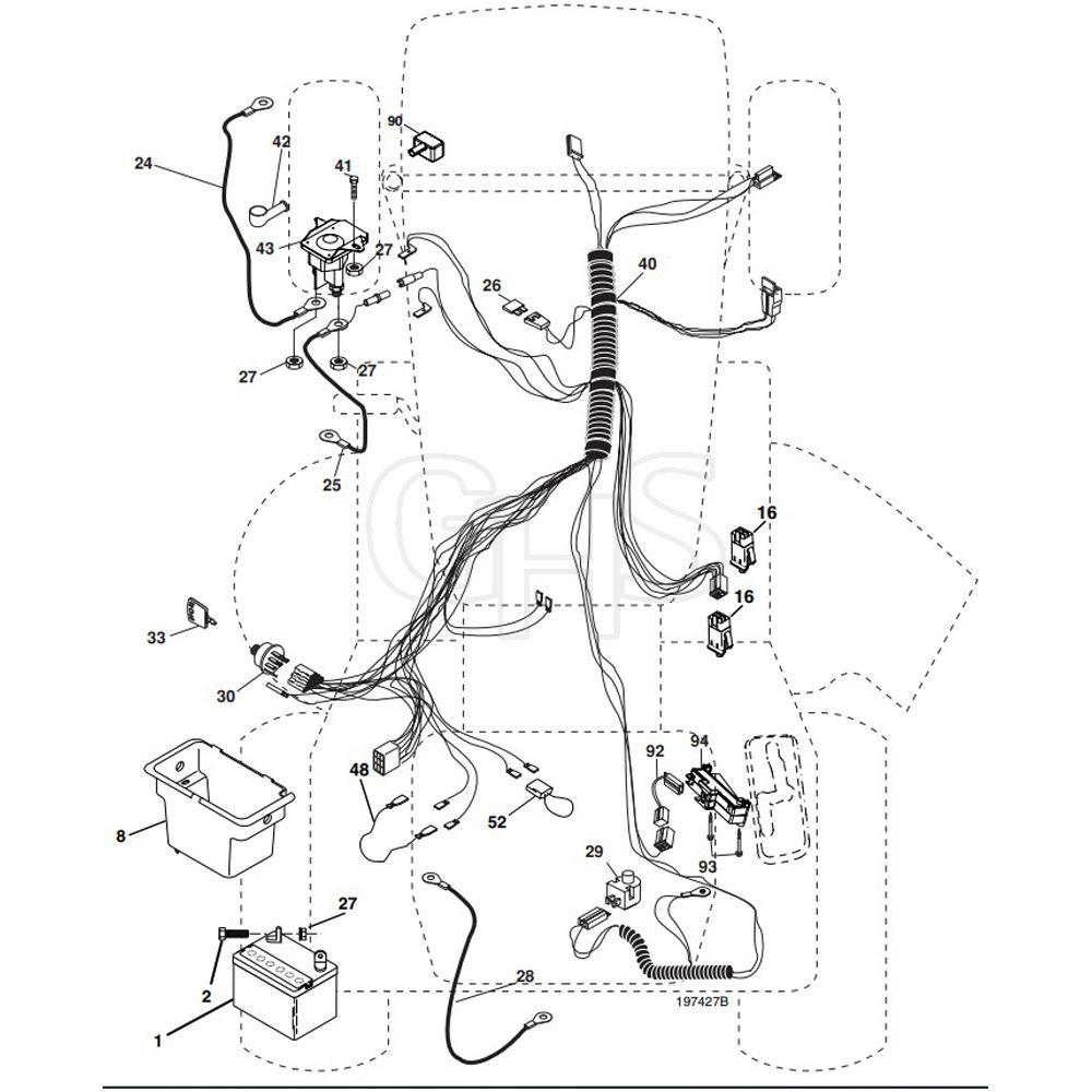 McCulloch M11597 - 96011023400 - 2007-08 - Electrical Parts Diagram | GHS