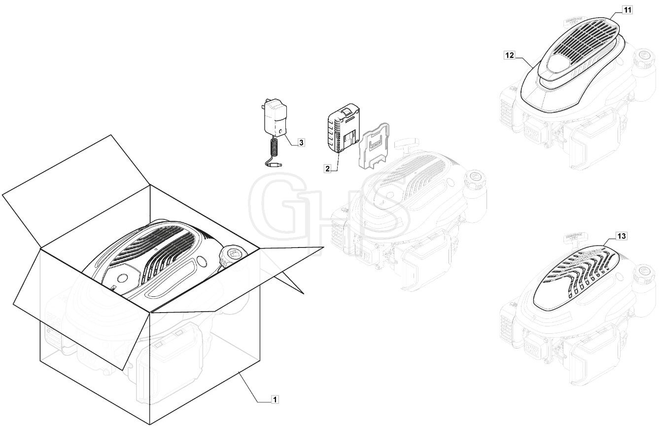 M4820 PD BW EL 4S - 2022 - 299487743/MTF - Mountfield Rotary Mower ...