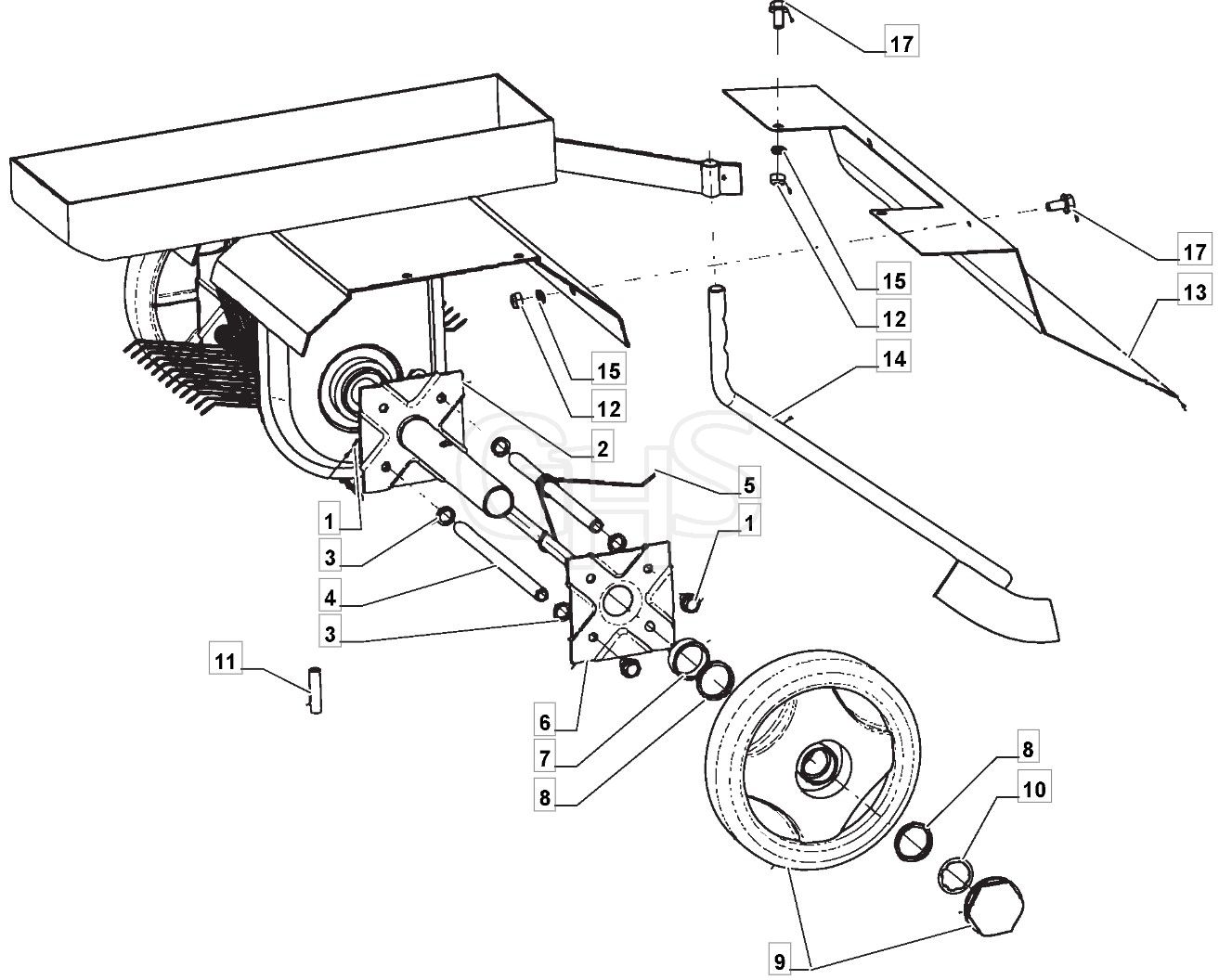 MANOR 360 G - 2008-2010 - 213600043/MO8 - Mountfield Tiller Optionals ...