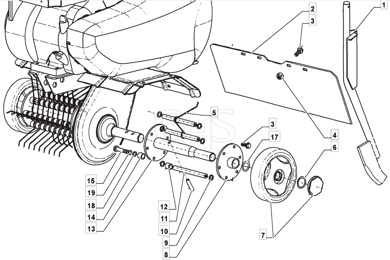 MANOR 75-G - 2009-2010 - 217500043/MO9 - Mountfield Tiller Optionals ...