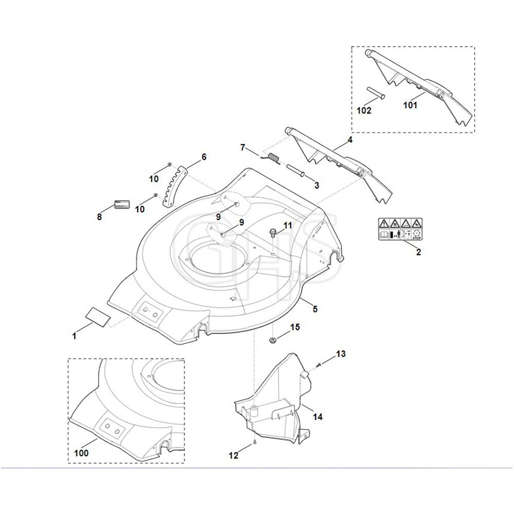 Viking MB253.1 T - Housing - Parts Diagram | GHS