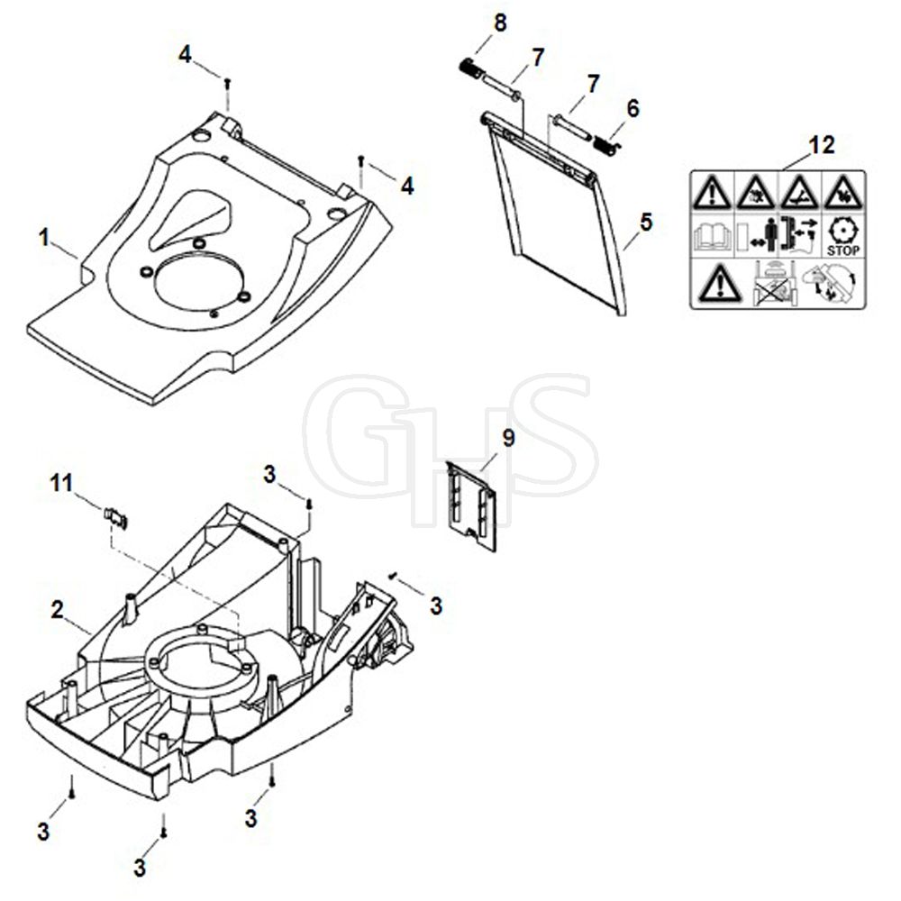 Viking MB455 BC - Housing - Parts Diagram | GHS