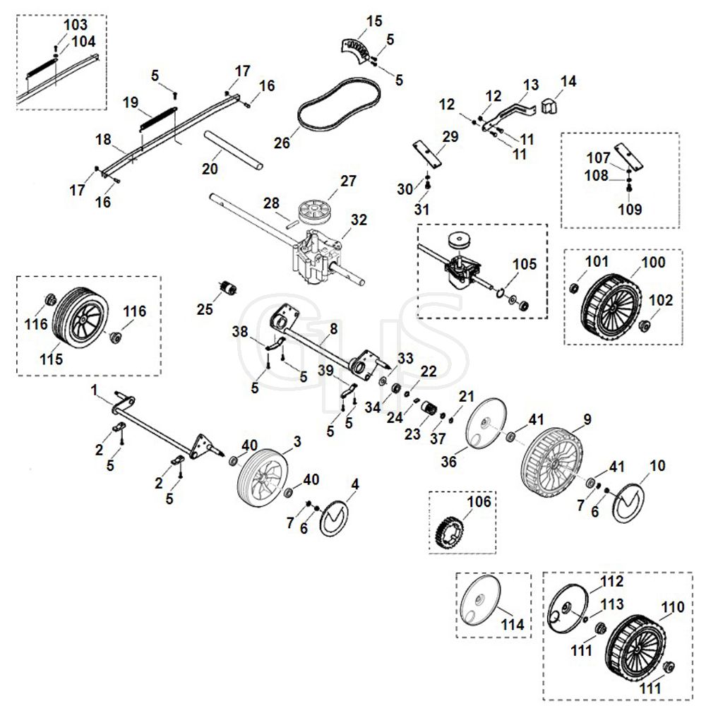 Viking MB455 M - Chassis - Parts Diagram | GHS