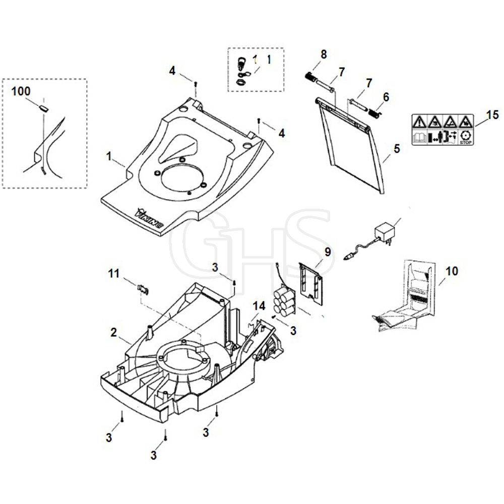 Viking MB455 M - Housing - Parts Diagram | GHS