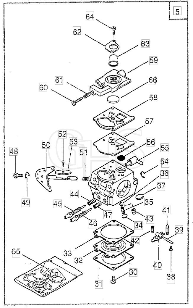 MB 28 - 2006 - 283120000/MOU - Mountfield Brushcutter Carburettor ...