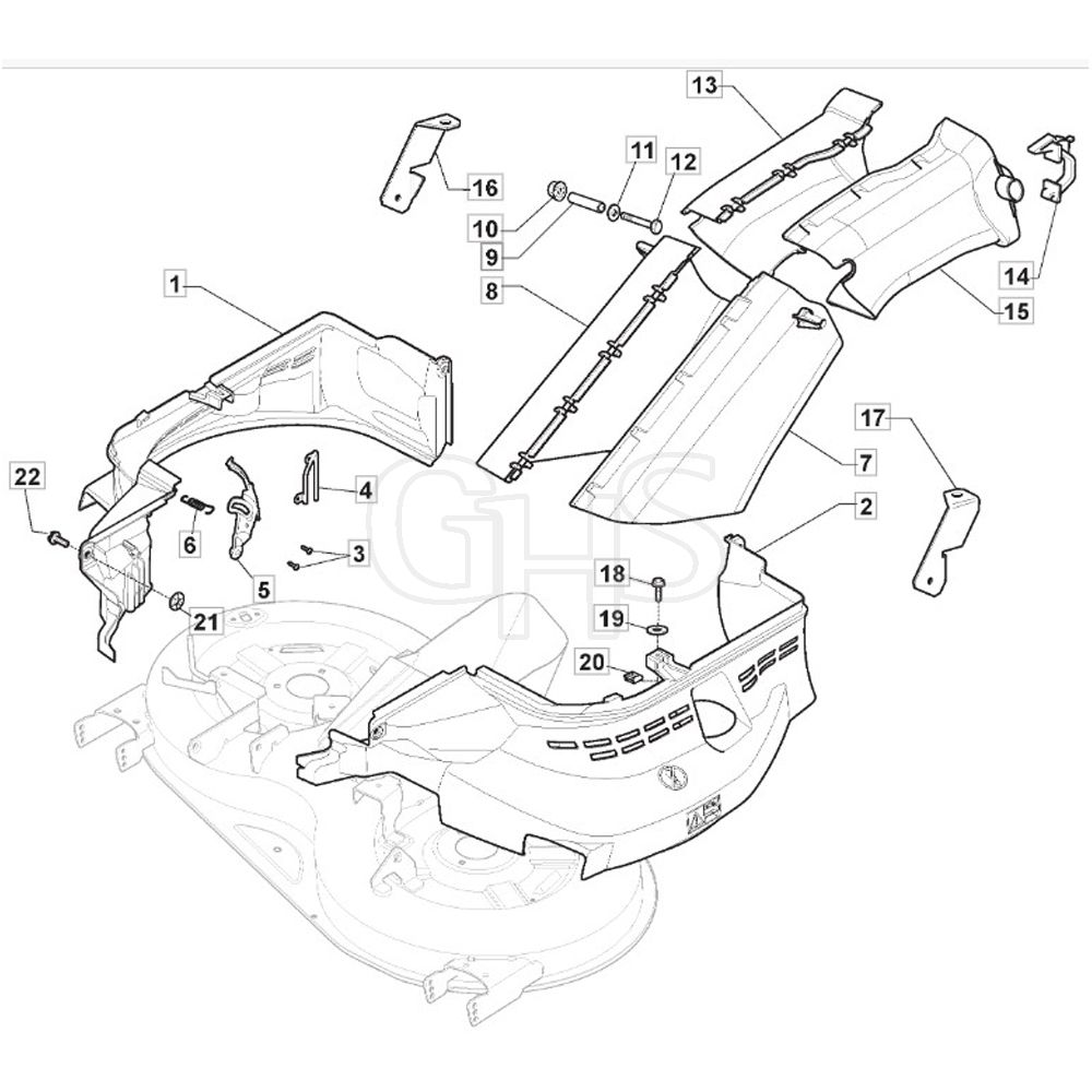MTF 1638H - 2021 - 2T2620283/MTF - Mountfield Ride On Mower Belt ...