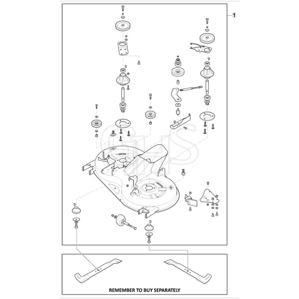 MTF 1638H - 2021 - 2T2620283/MTF - Mountfield Ride On Mower Cutting ...