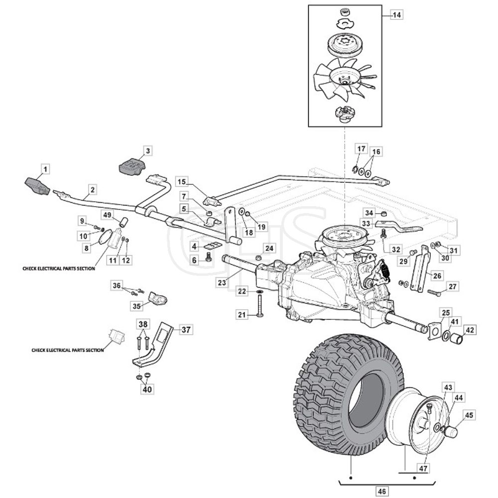 MTF 1638H - 2021 - 2T2620283/MTF - Mountfield Ride On Mower ...