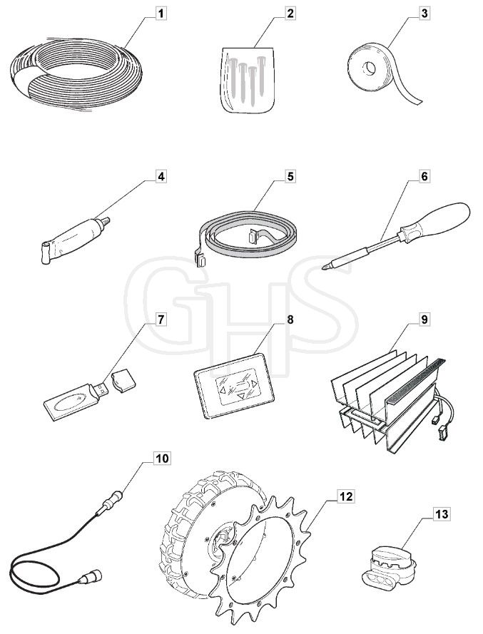 MTF 2000 S - 2018-2019 - 2R2005153/MTF - Mountfield Robot Mower ...