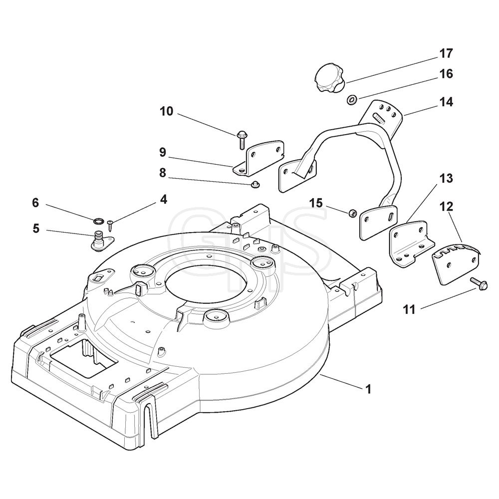 MULTICLIP PRO 53 S B - 2013 - 293532028/S13 - Stiga Rotary Mower Deck ...
