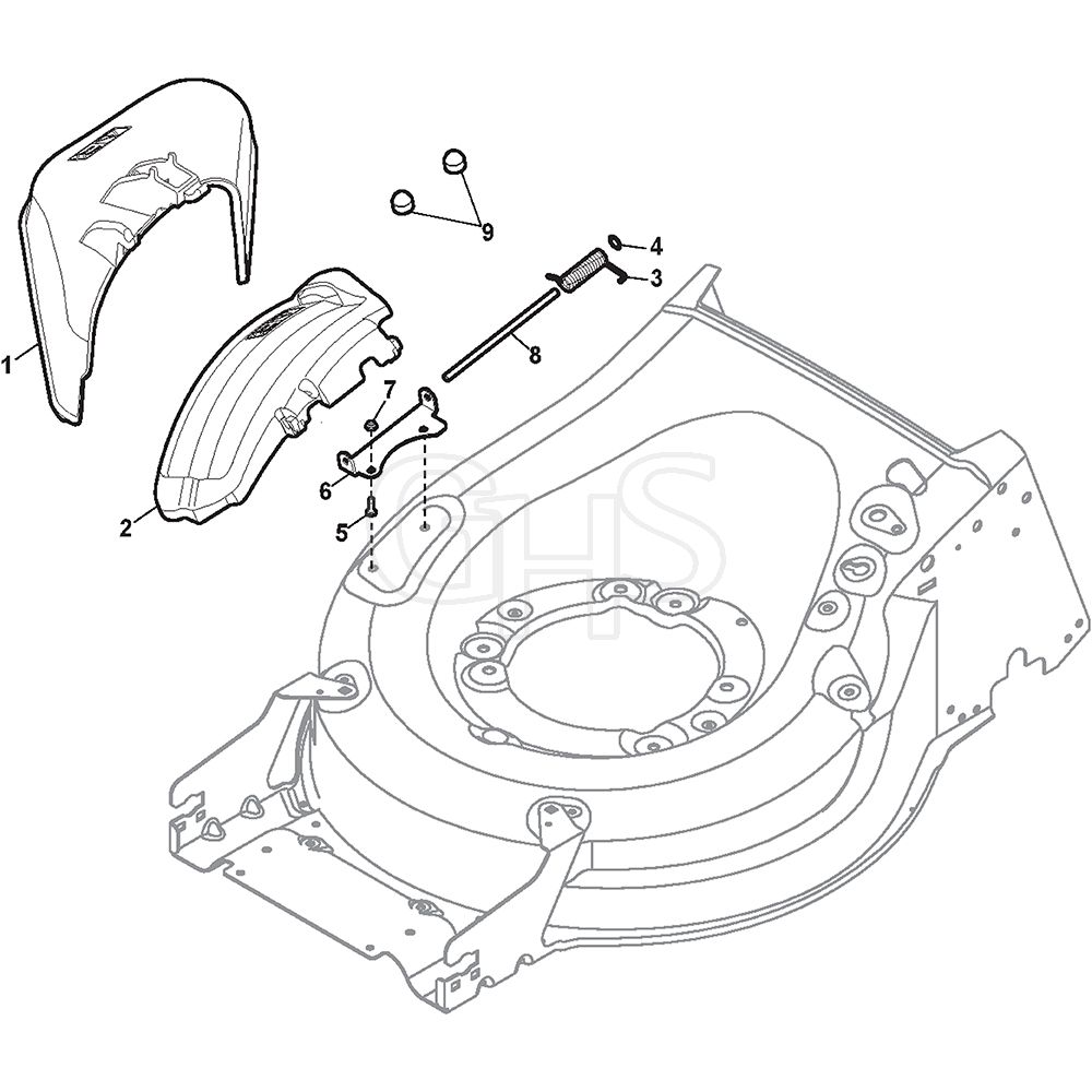 QUATTRO 22S 4in1 - 2015 - 294556827/AT5 - Atco Rotary Mower Guards ...