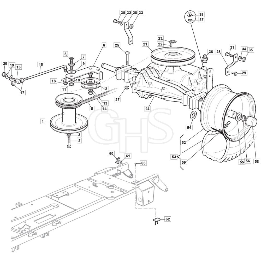 Rider 72M - 2020-2023 - 2T0110483/MC - Mountfield Ride On Mower ...