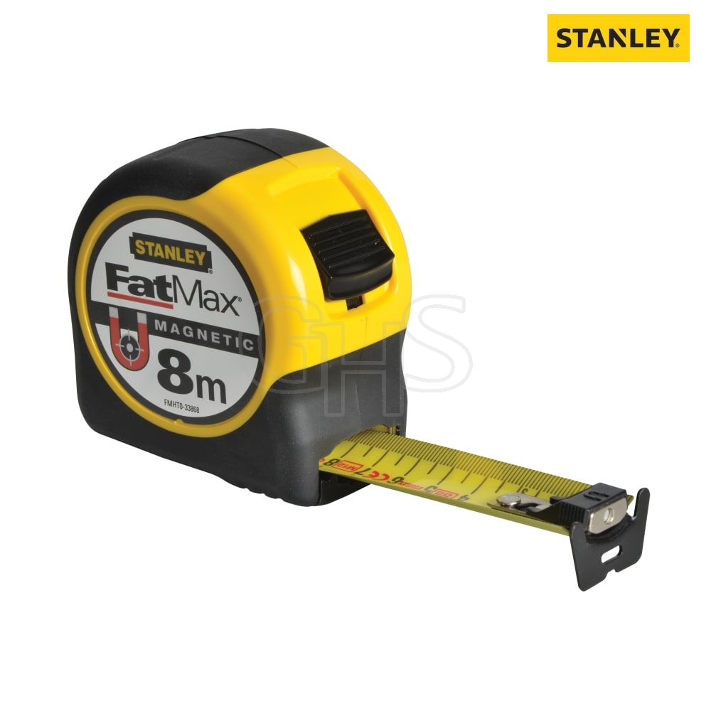 Stanley FatMax Blade Armor Magnetic Tape 8m (Width 31.7mm) - FMHT0 ...