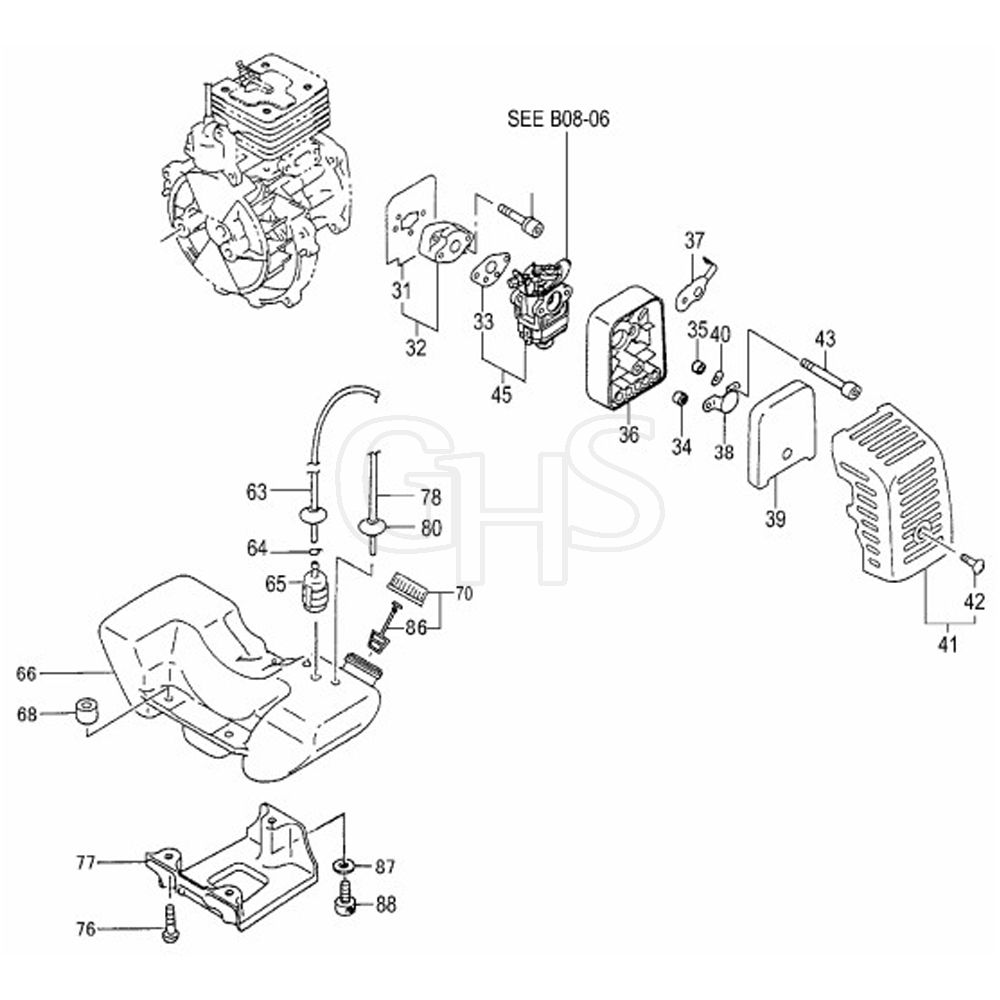 Tanaka TBC-4200DB-D - Engine 1 | GHS