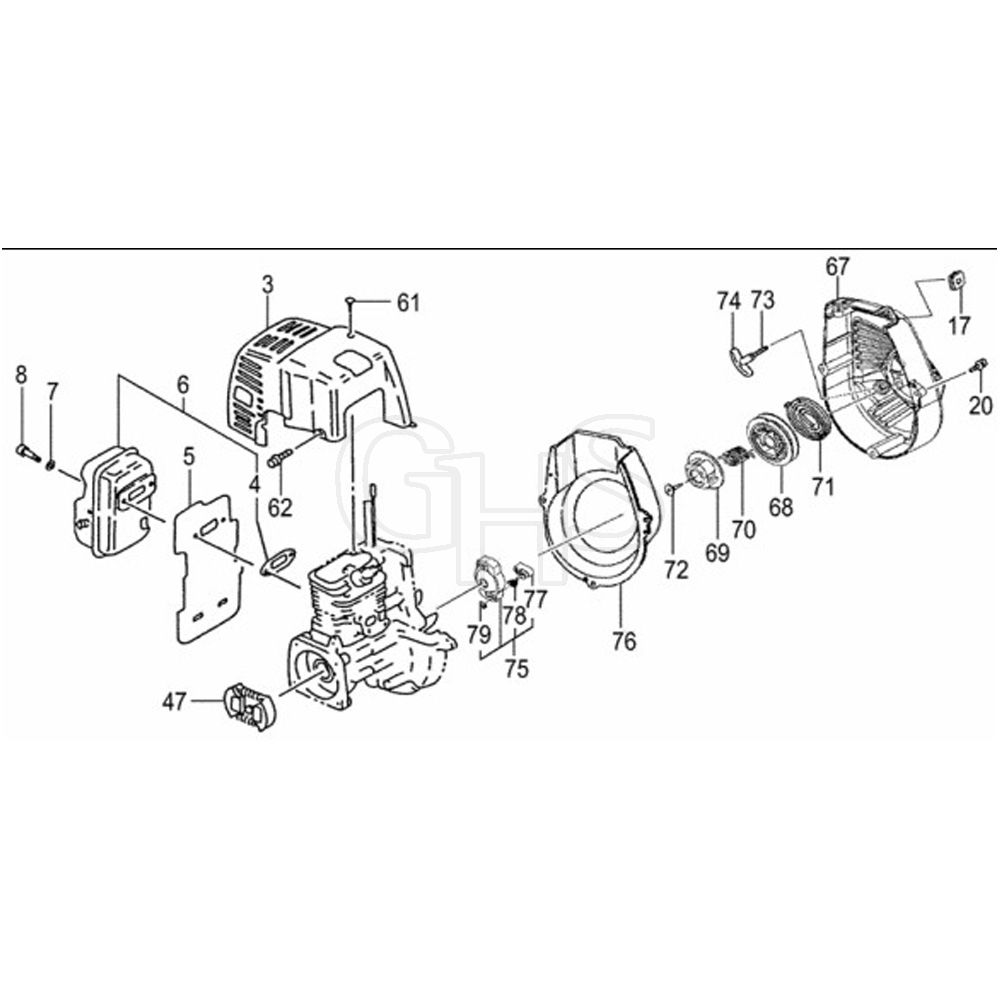 Tanaka TED-250RS - Engine 2 | GHS