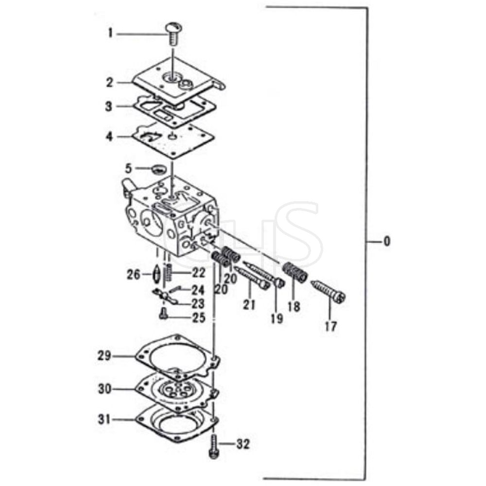 Tanaka TLE-550-9533 - Carburettor | GHS